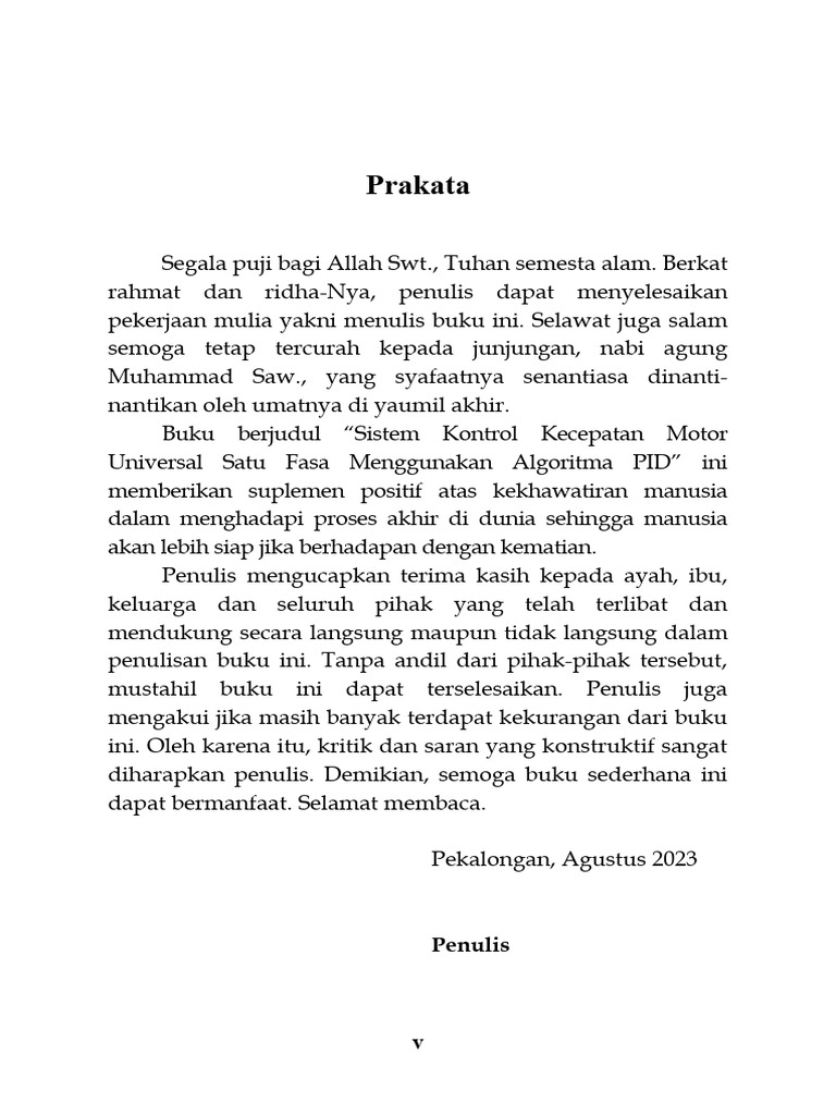 CONTOH PRAKATA | PDF