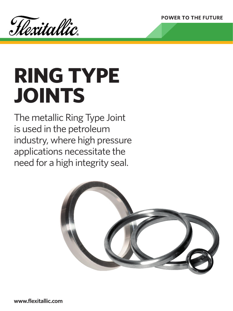 Ring Type Joint Brochure | PDF | Mechanical Engineering | Physical Sciences