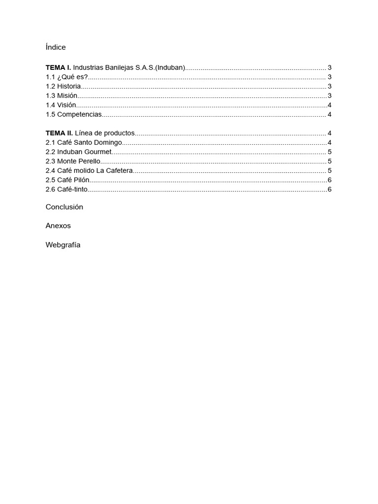 Visitamos Induban | PDF | café | República Dominicana