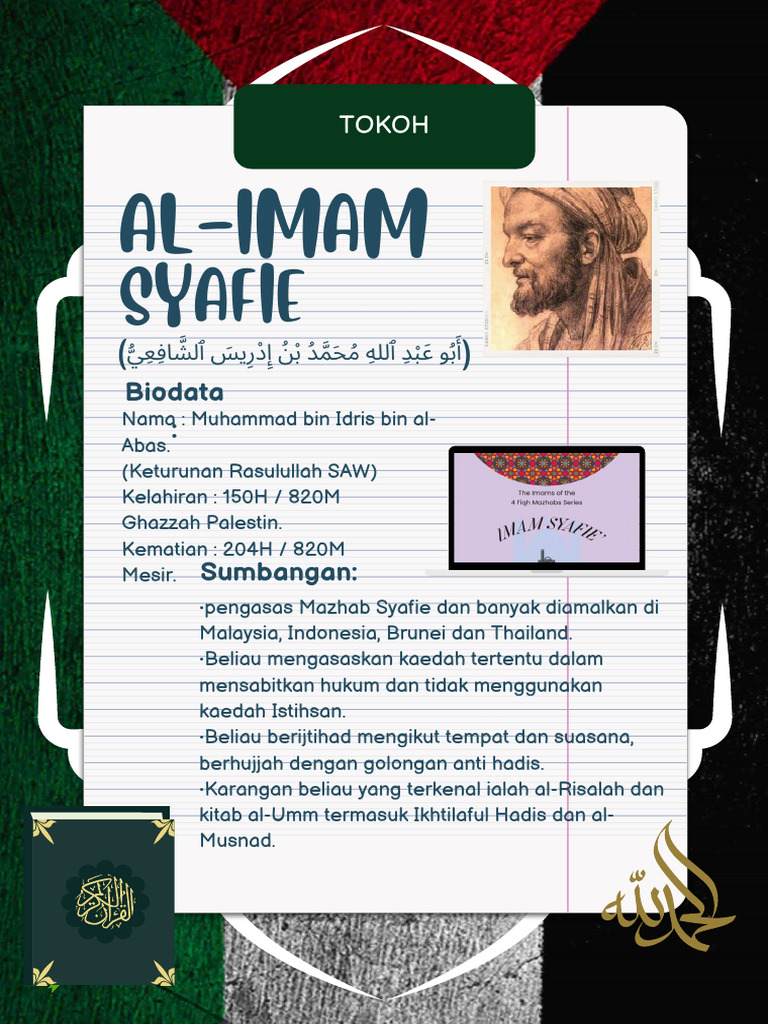 Biodata Al Imam Syafie | PDF