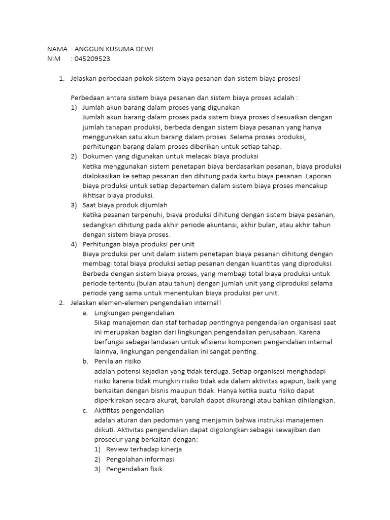 Tugas 3 - Pengantar Akuntansi | PDF