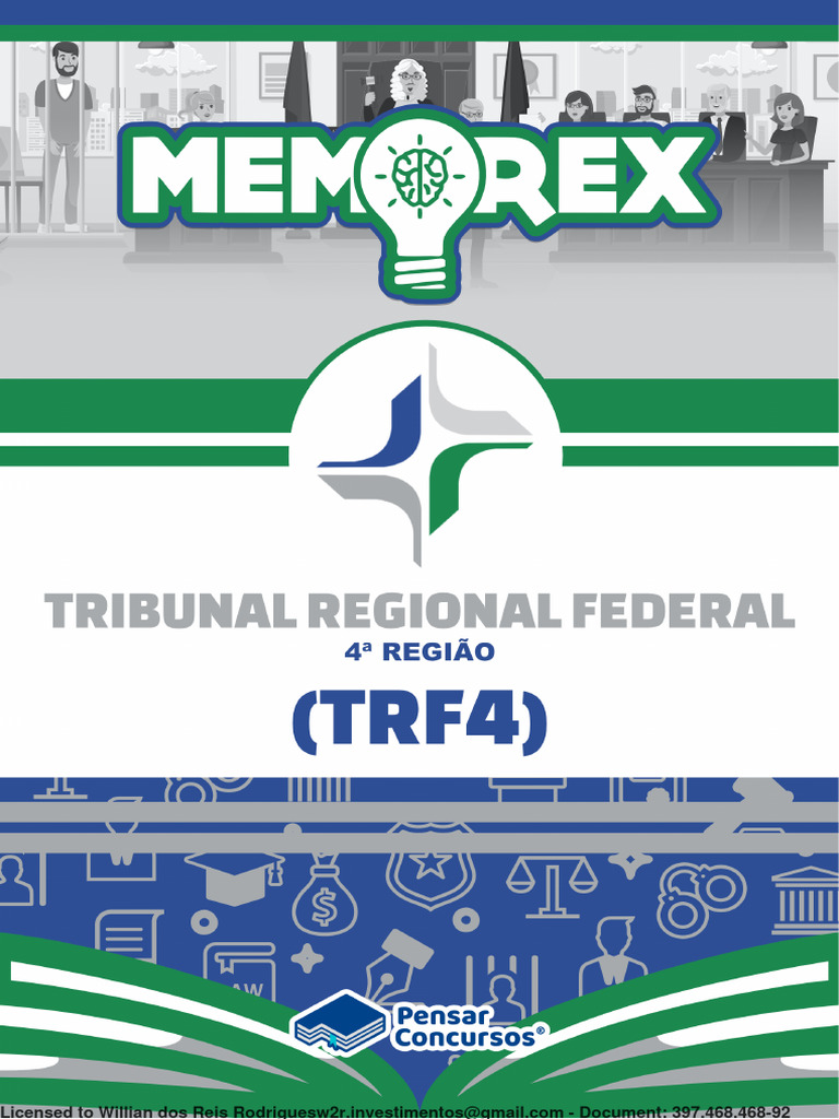 Memorex TRF 4 - Rodada 03 - TJAA | PDF | Litisconsórcio | Sentença ...