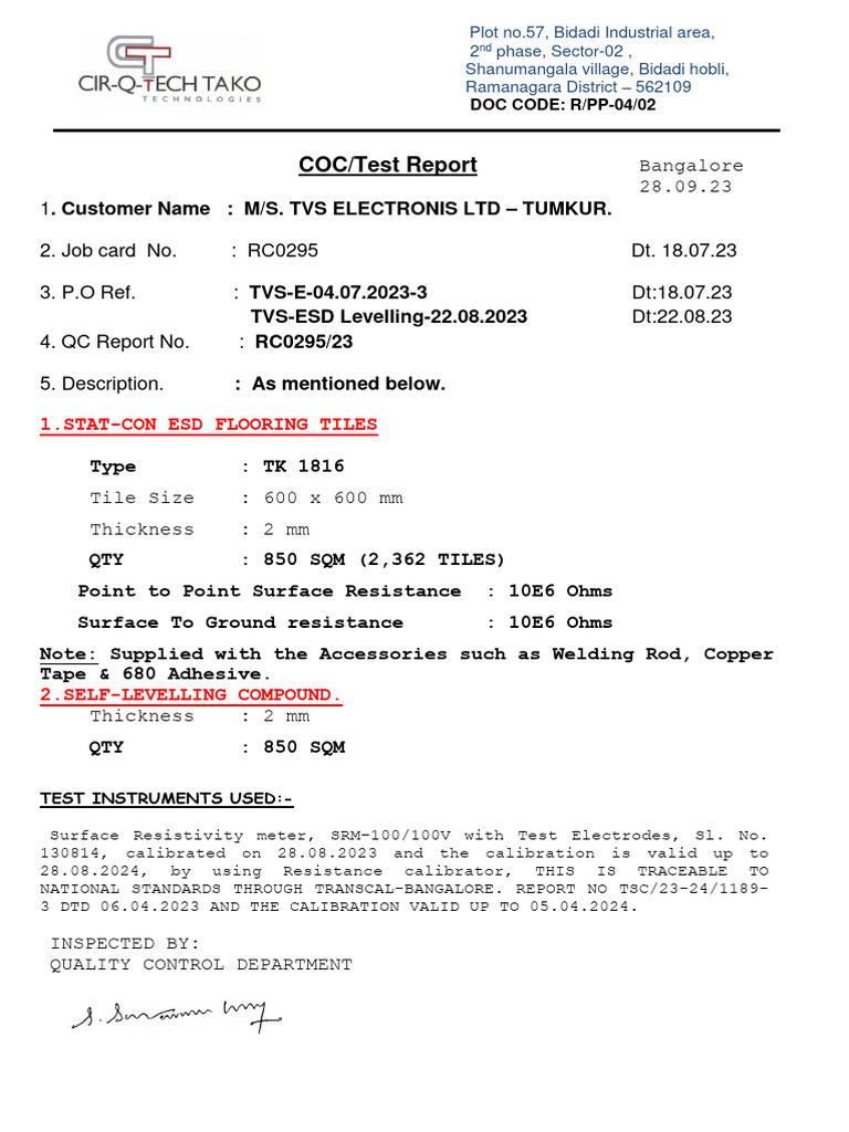 Stat-Con Tiles Coc | PDF | Science & Mathematics