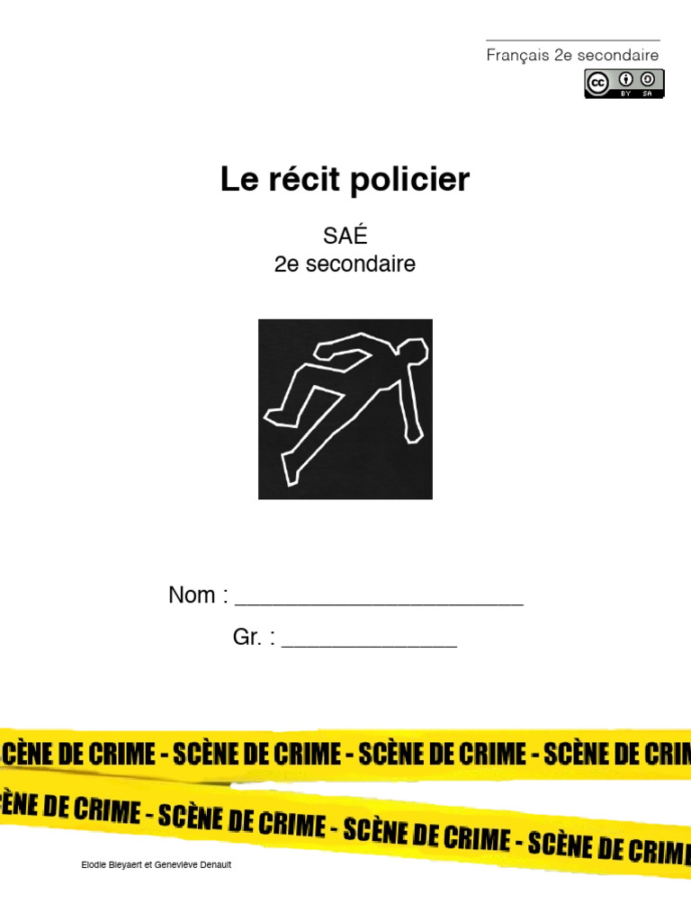 Évolution du récit policier au XXe siècle | PDF | Fiction crime ...