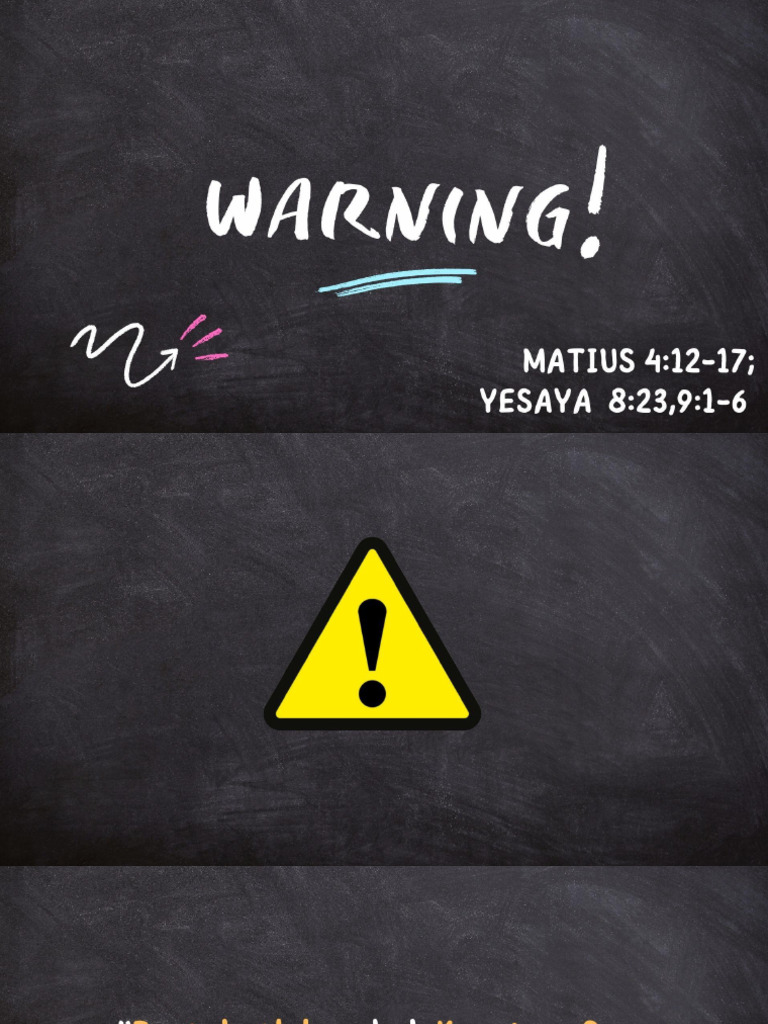 Chapel Warning | PDF