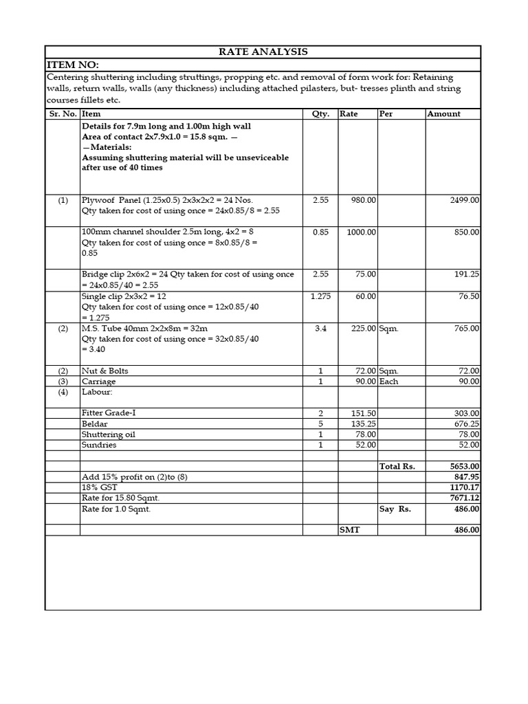 Ply Shuttering | PDF