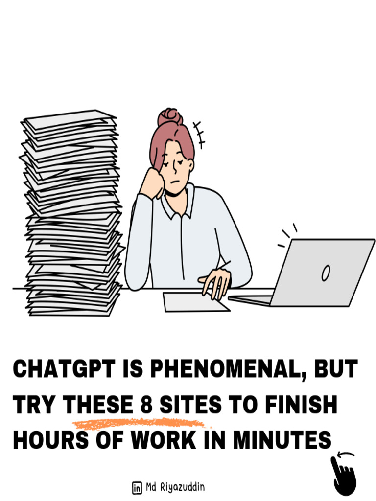 ? 8 Sites To Finish Hours of Work in Minuates | PDF | Business | Computers