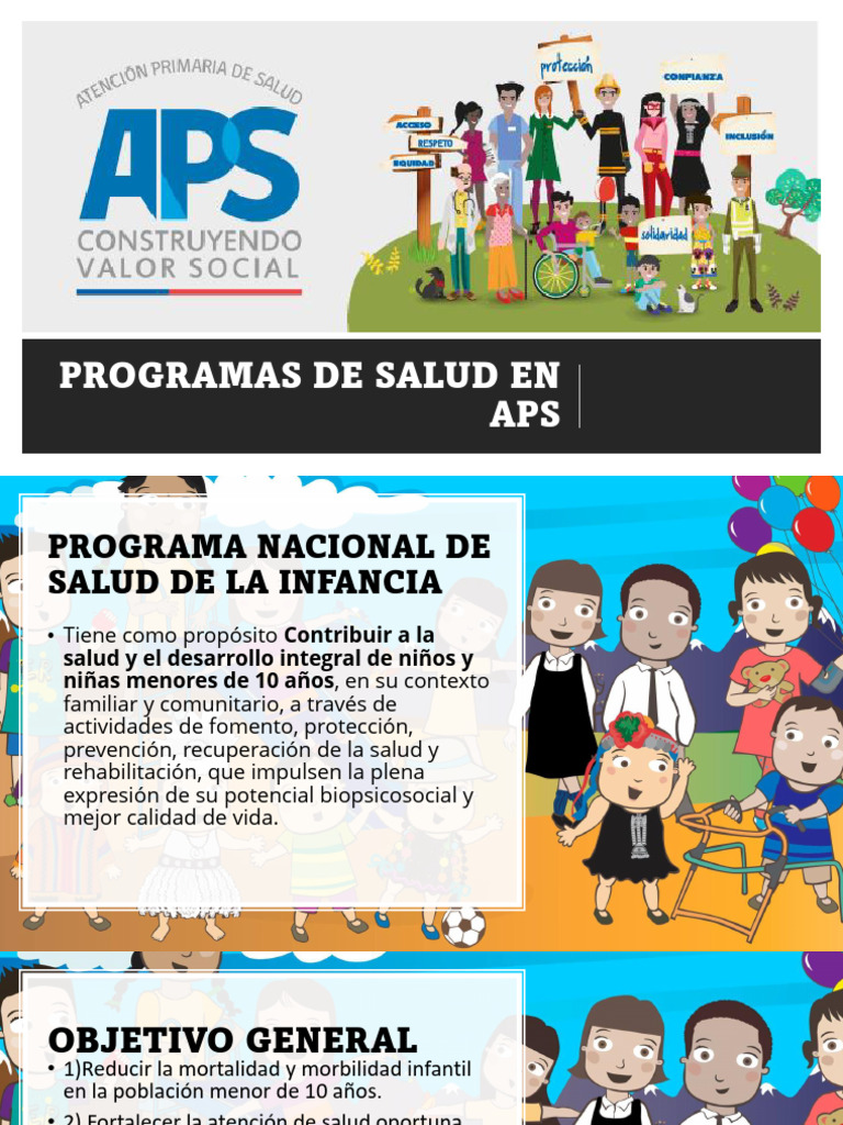 Programas de Salud en Aps | PDF | Salud mental | Chile