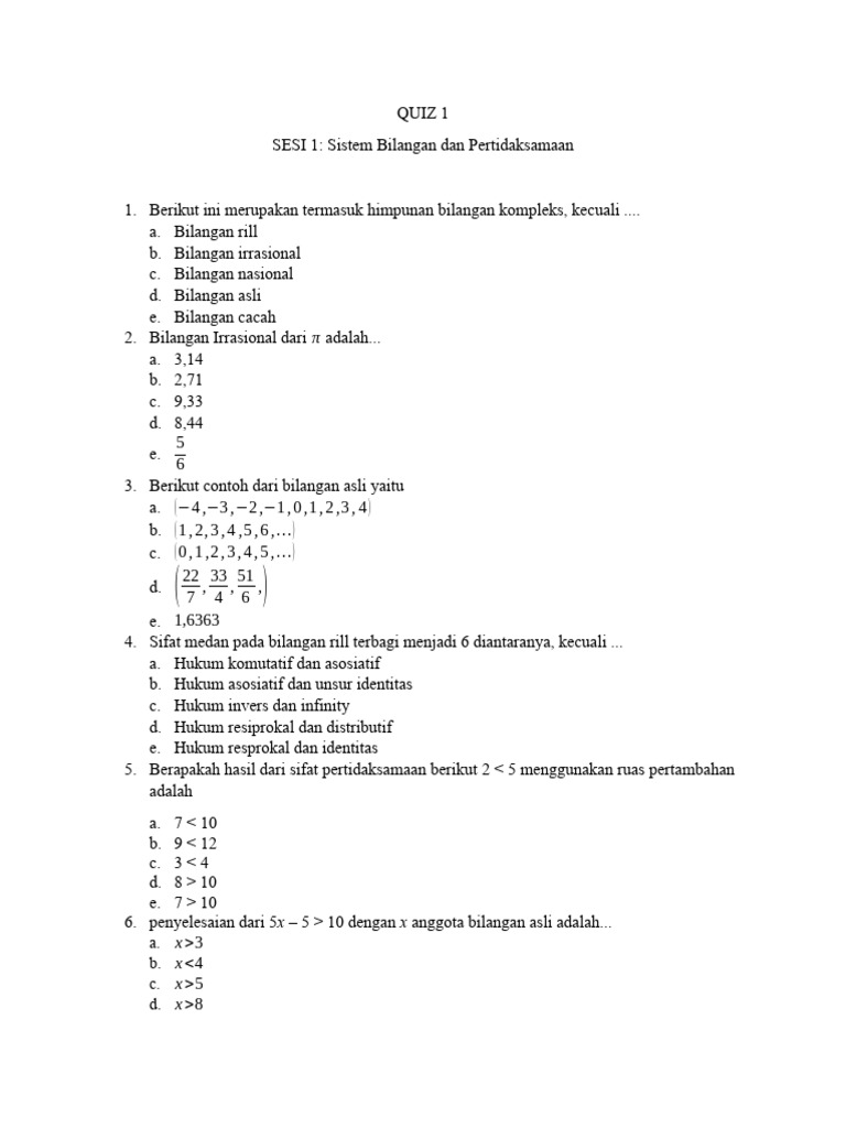 Latihan Uts PG | PDF | Metode & Bahan Ajar