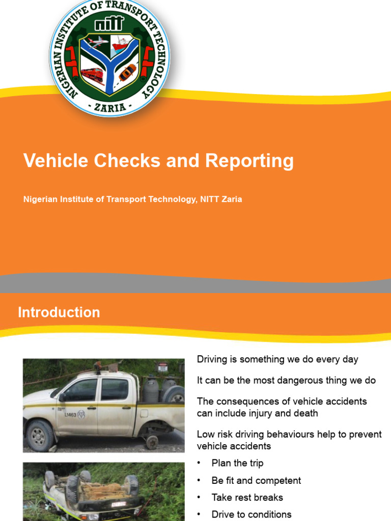 Vehicle Check Procedures for Safety | PDF | Vehicles | Truck