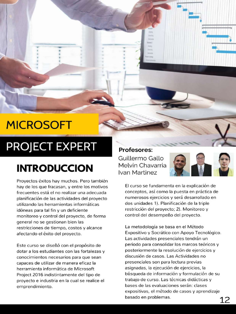 Brochure de Microsoft Project | PDF