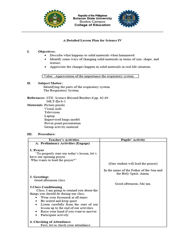 Grade 4 Science | PDF | Respiratory Tract | Breathing