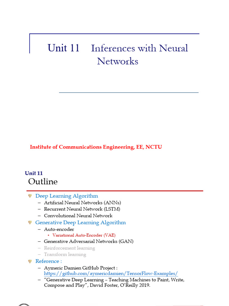 Unit 11-LSTM-CNN | PDF | Artificial Neural Network | Statistics