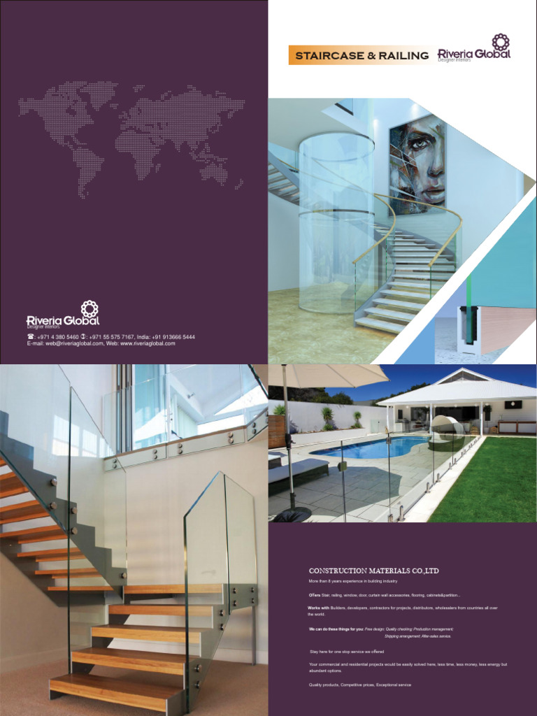 Staircase Railing | PDF | Stairs | Building Materials