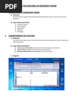 Microsoft Word Interface Overview | PDF | Microsoft Word | Text