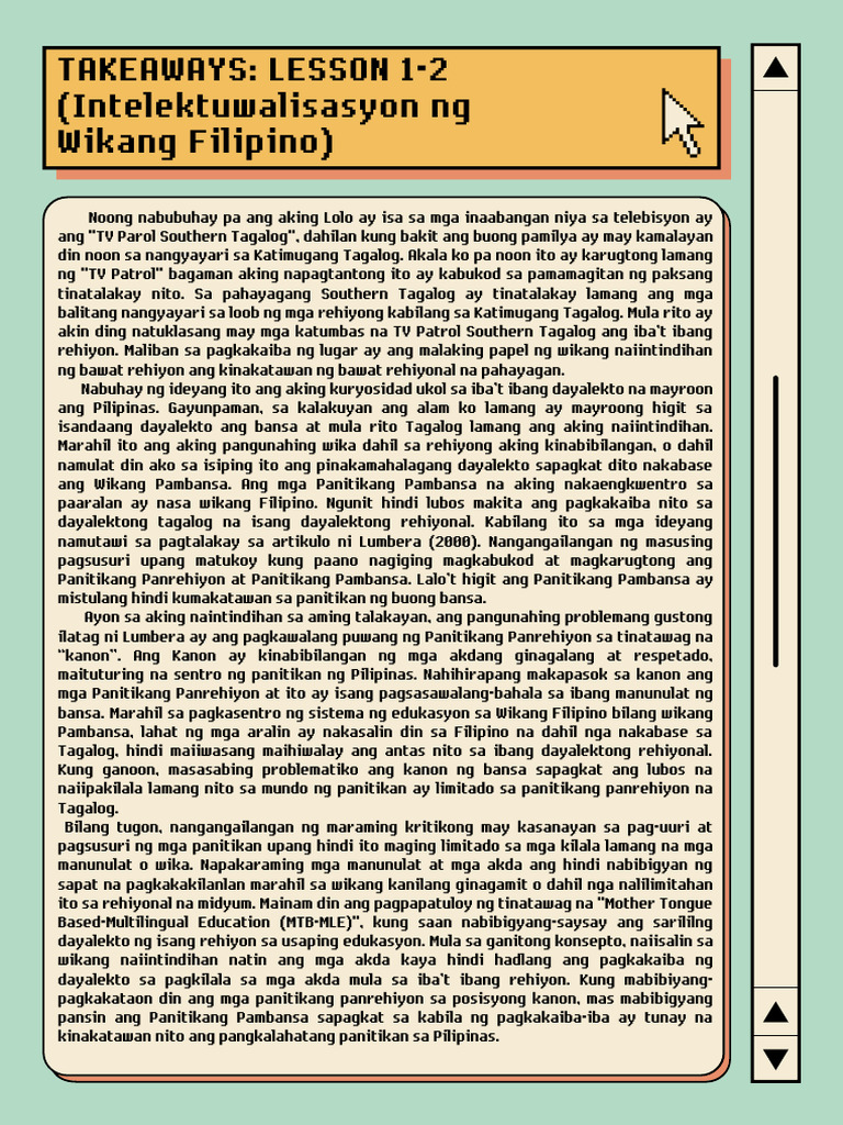 Takeaway - BSE 2-3 | PDF