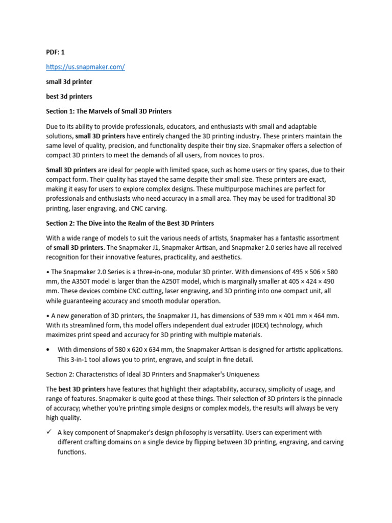 Pdf2 Edited Pdf 3 D Printing Printer Computing
