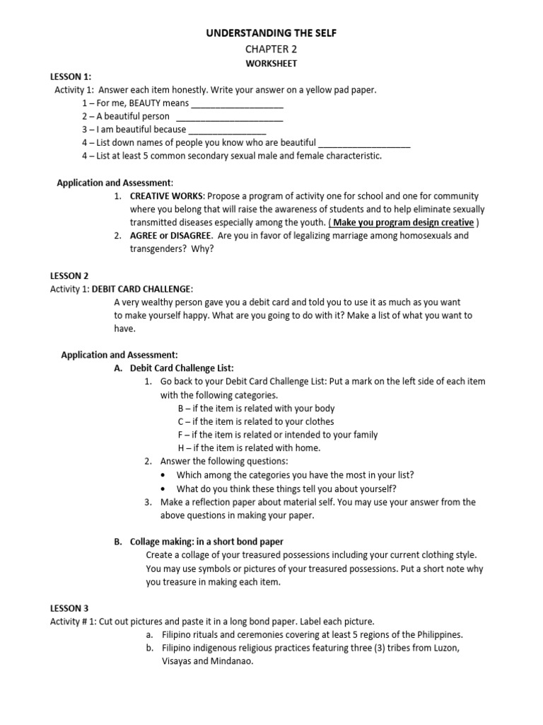 GE Worksheet 2 | PDF