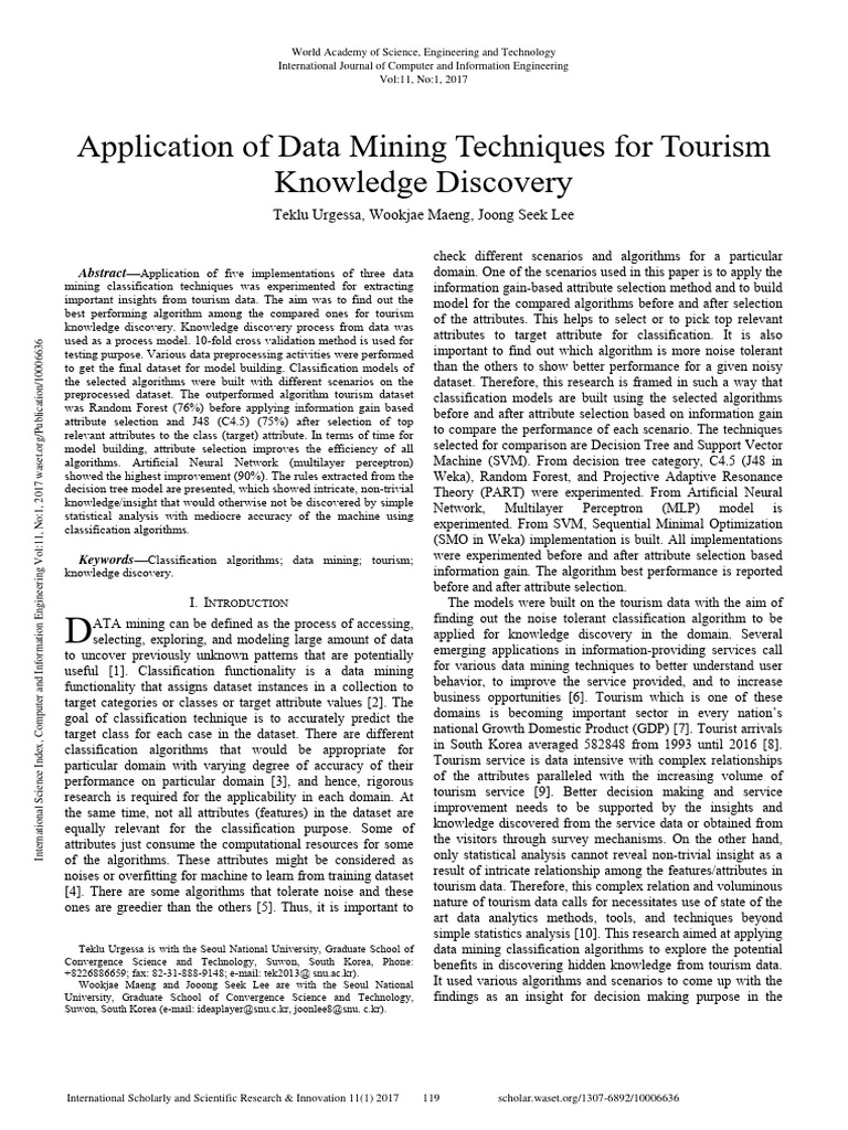 Paper 2 | PDF | Data Mining | Data