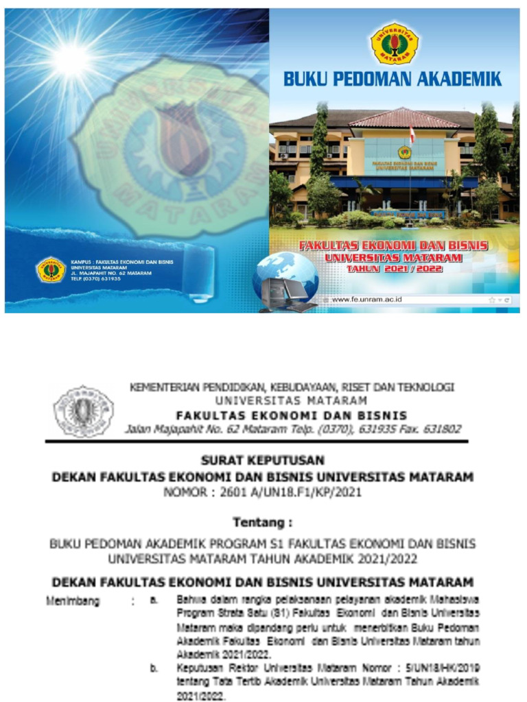 Buku Pedoman Akademik 2021_2022 | PDF