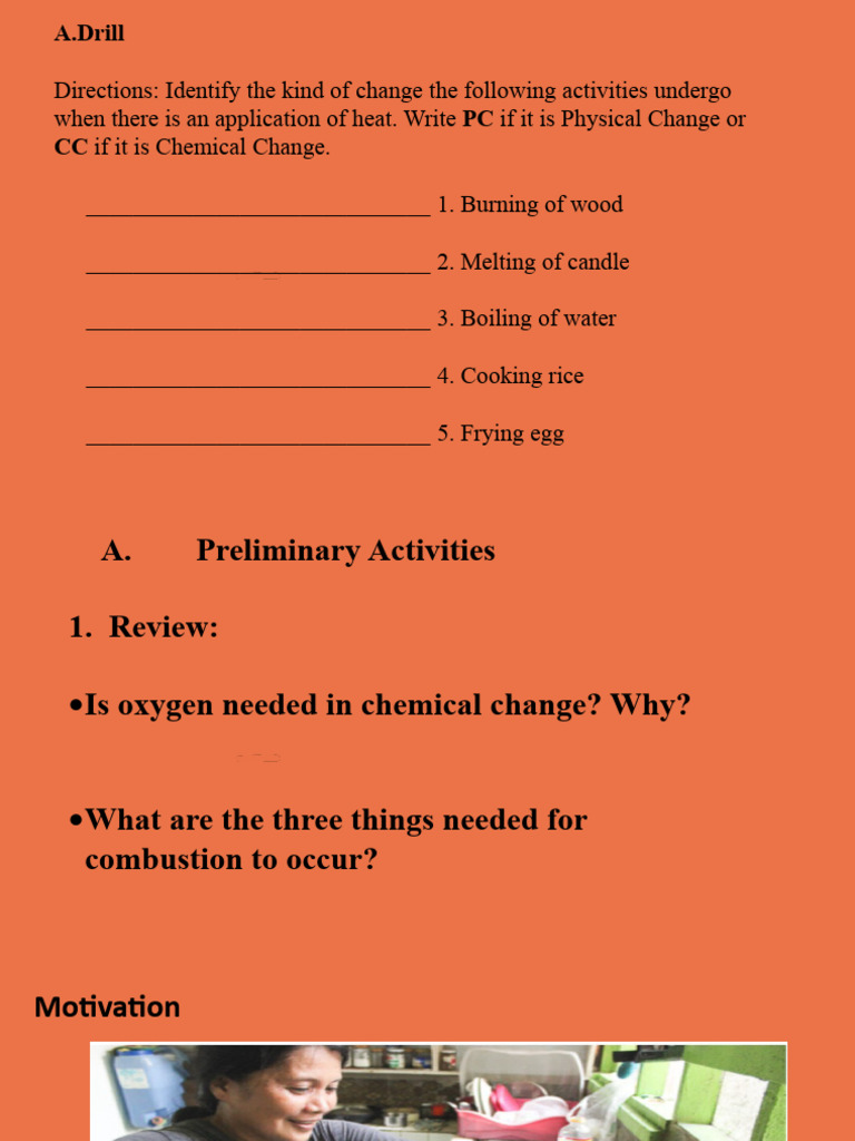 Changes in Matter Through Application of Heat Science 5 Q1 WEEK 4 | PDF