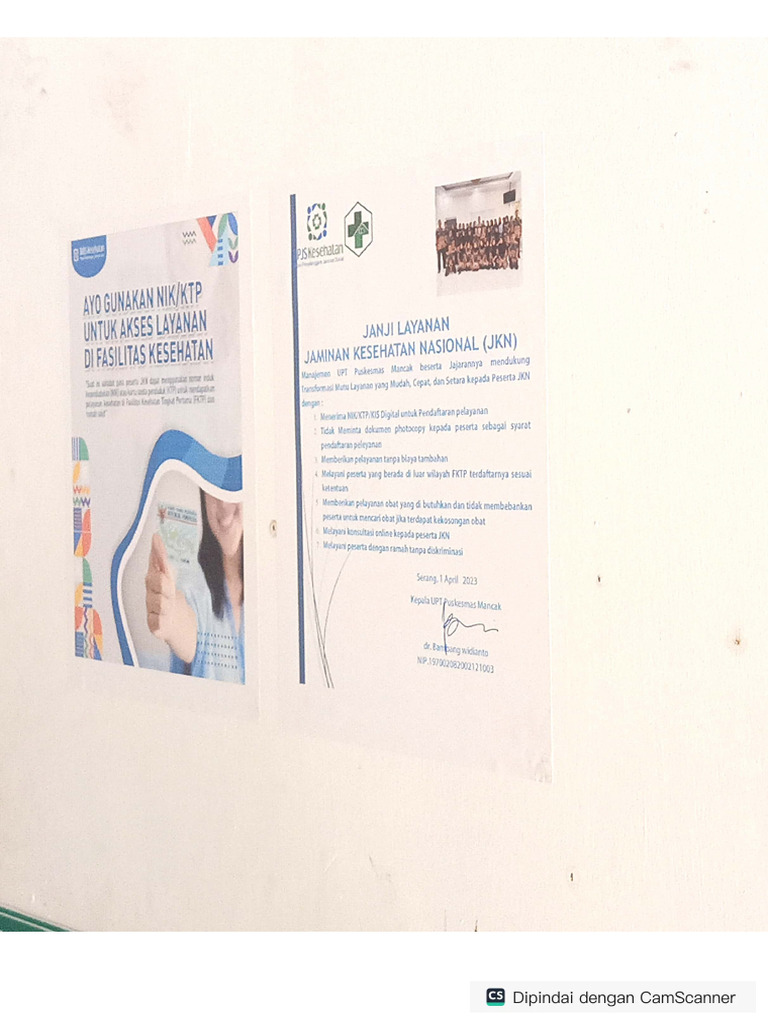 Poster Janji Bpjs | PDF