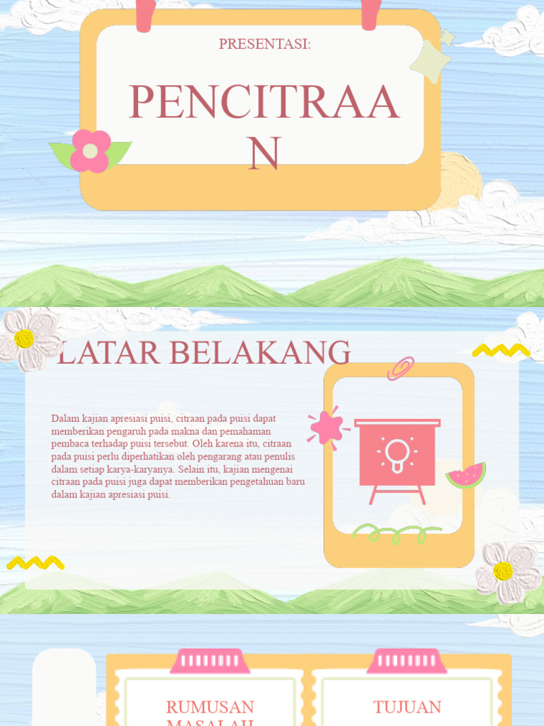 Pencitraan dalam Puisi: Jenis dan Contoh | PDF