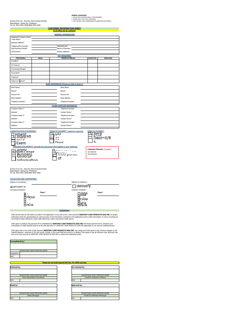 CIS Form v2022 | PDF