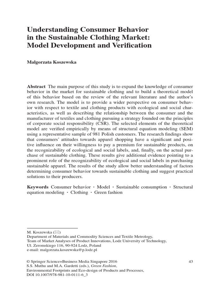 2016understanding Understanding Consumer Behavior in The Sustainable ...