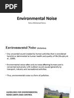 Noise Monitoring and Measuring Form | PDF