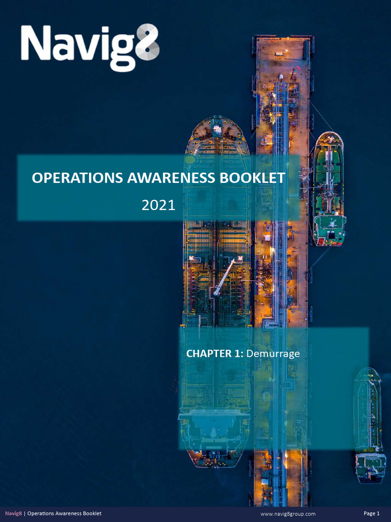 Operations Awareness Booklet | PDF | Water Transport | Shipping