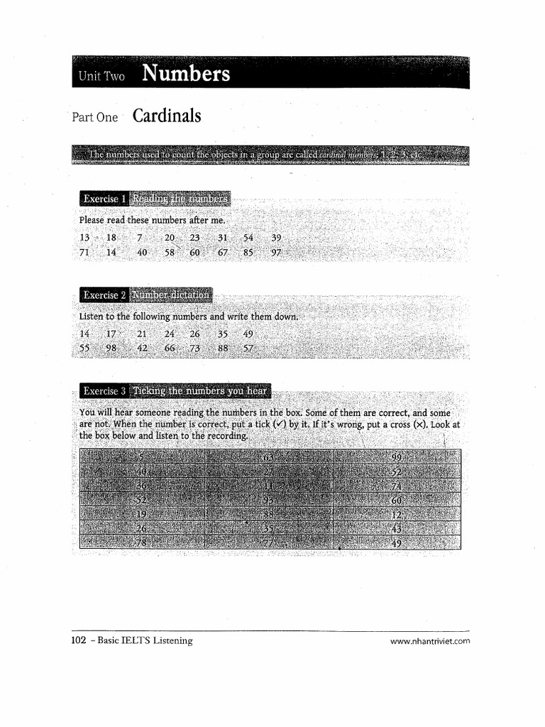 Basic Ielts Listening | PDF