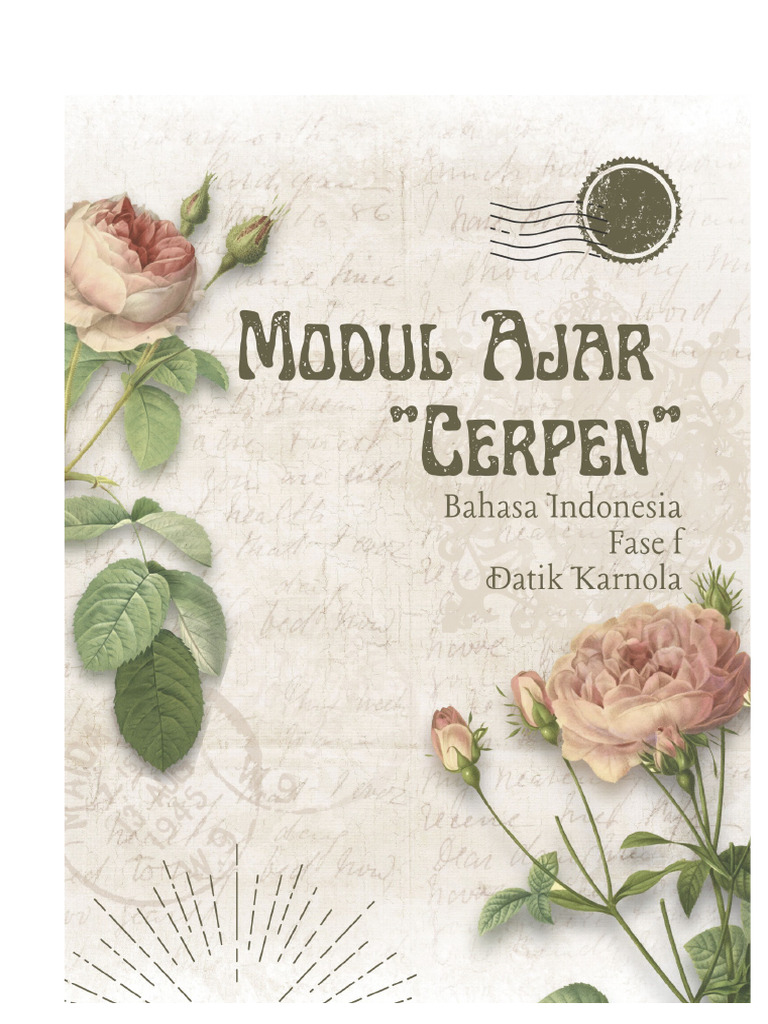 Modul Ajar Bahasa Indonesia Fase F Datik Karnola | PDF