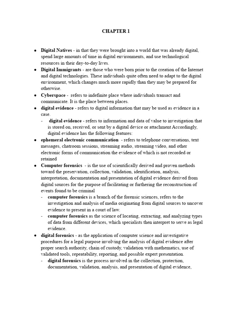 Crim 311 (Chapter 1 and 2) | PDF