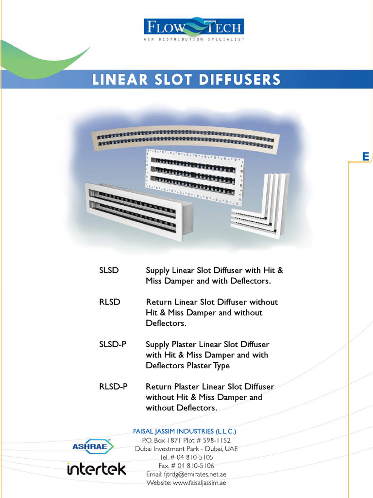 Flowtech - SLSD | PDF