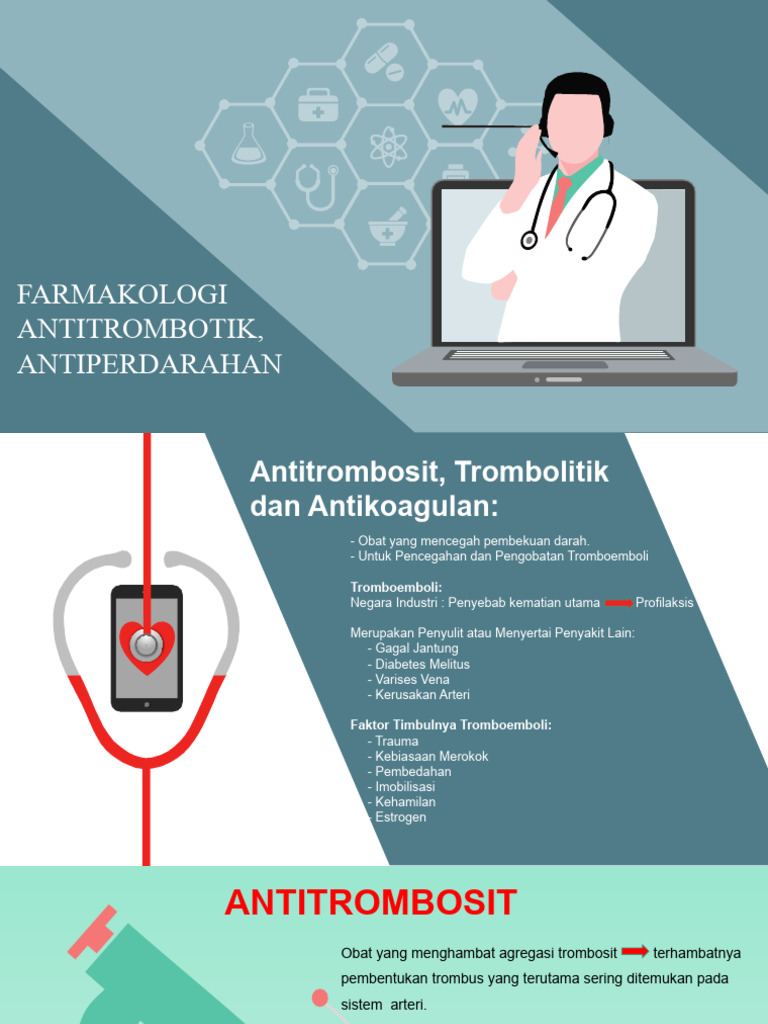 Antitrombotik & Antikoagulan: Panduan Lengkap | PDF