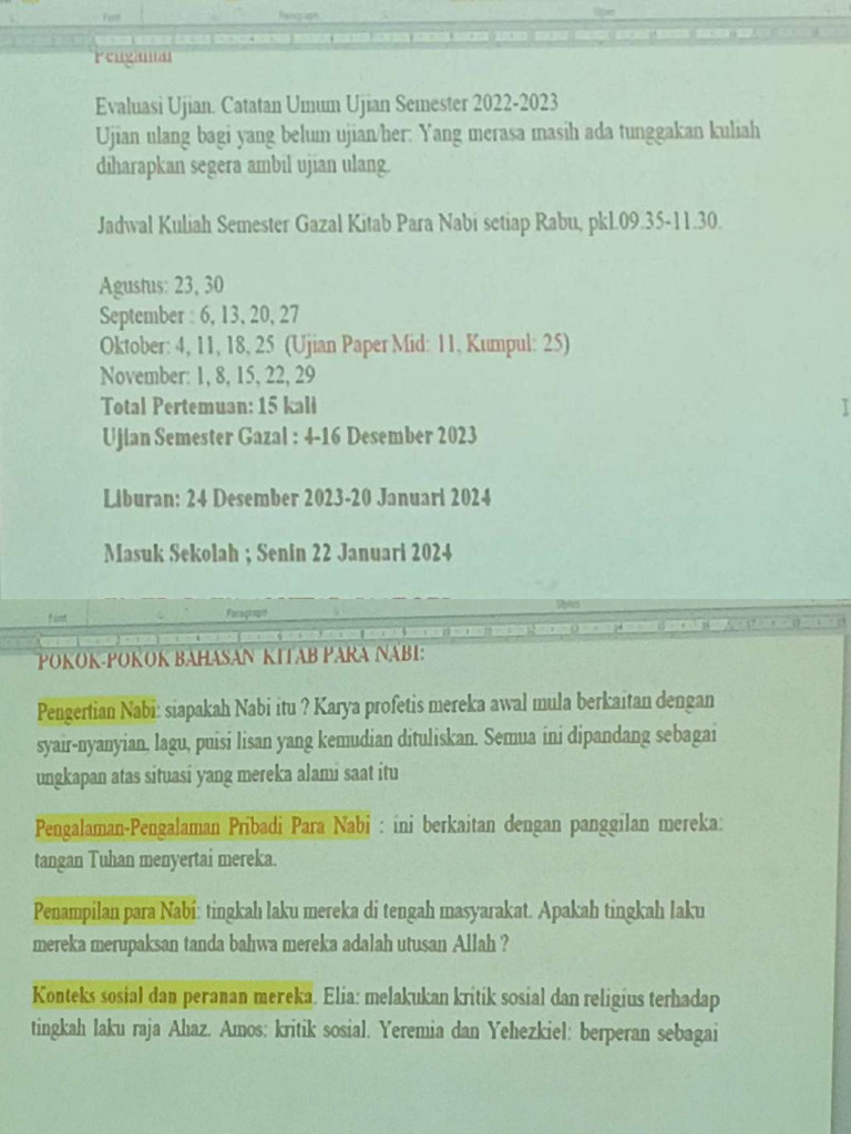 Kitab para Nabi | PDF