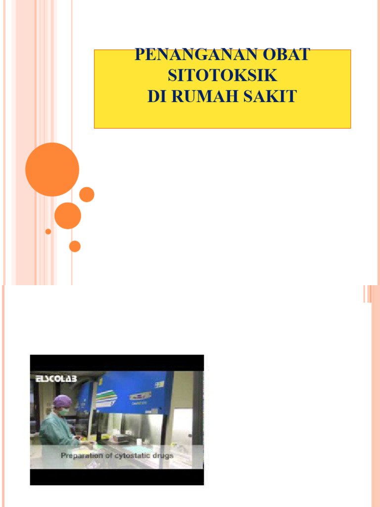 Lect 14 15 Handling Sitostatik | PDF