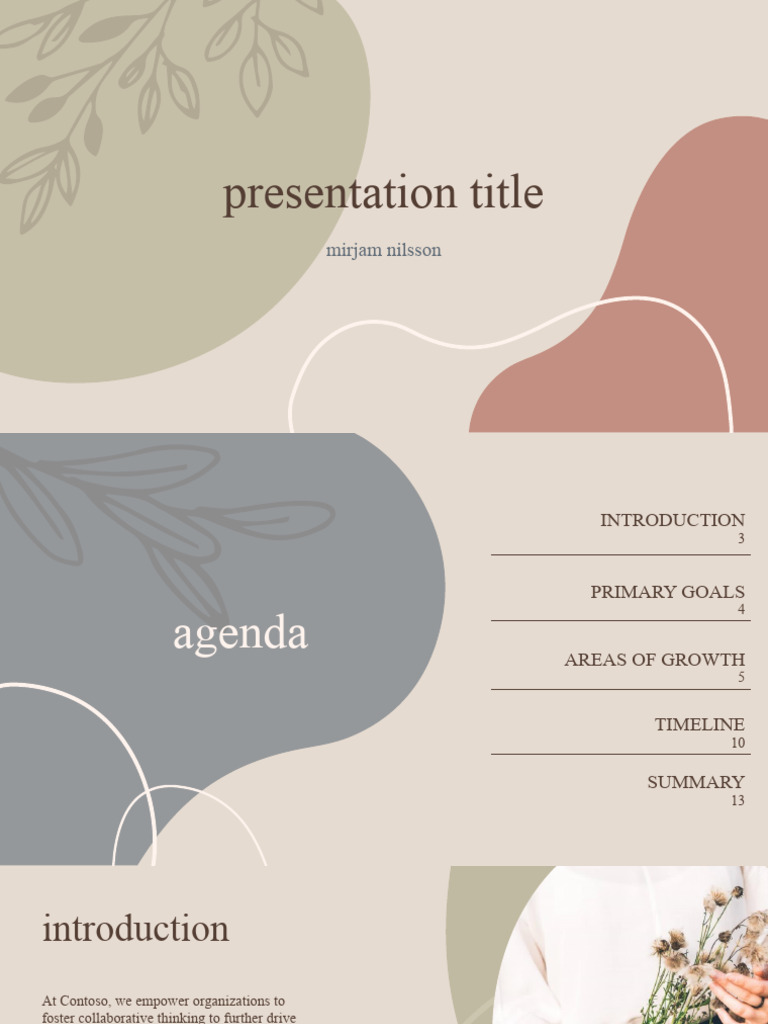 Presentation Title: Mirjam Nilsson | PDF