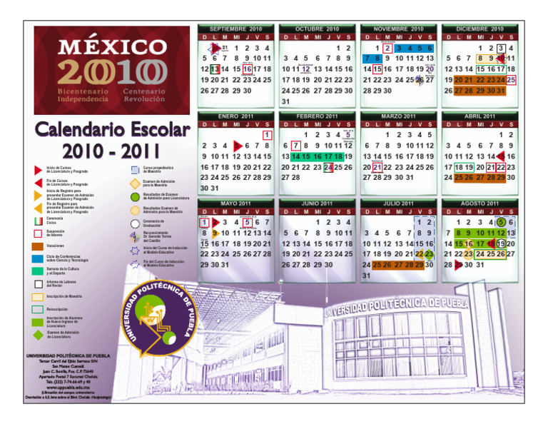 Calendario UPP | PDF