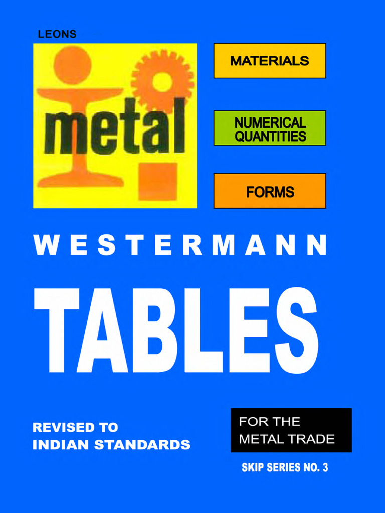Westermann Tables (ALL) 3 | PDF