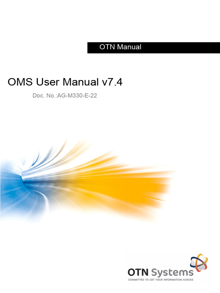 Oms Otn PDF Free | PDF
