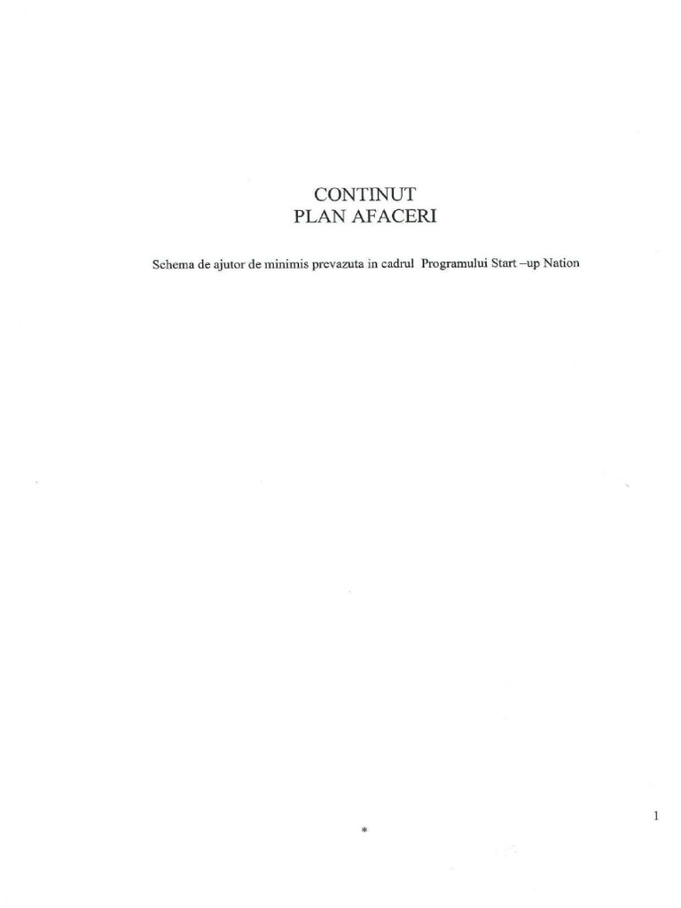 Proiect Start Up Nation 2017 - Finantat NOU | PDF | Career & Growth ...