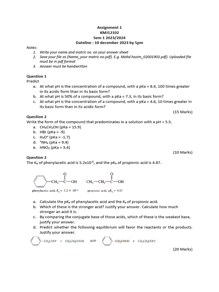 Assignment 1 Question | PDF