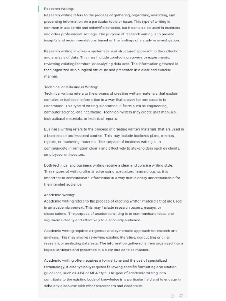 Academic Writing | PDF