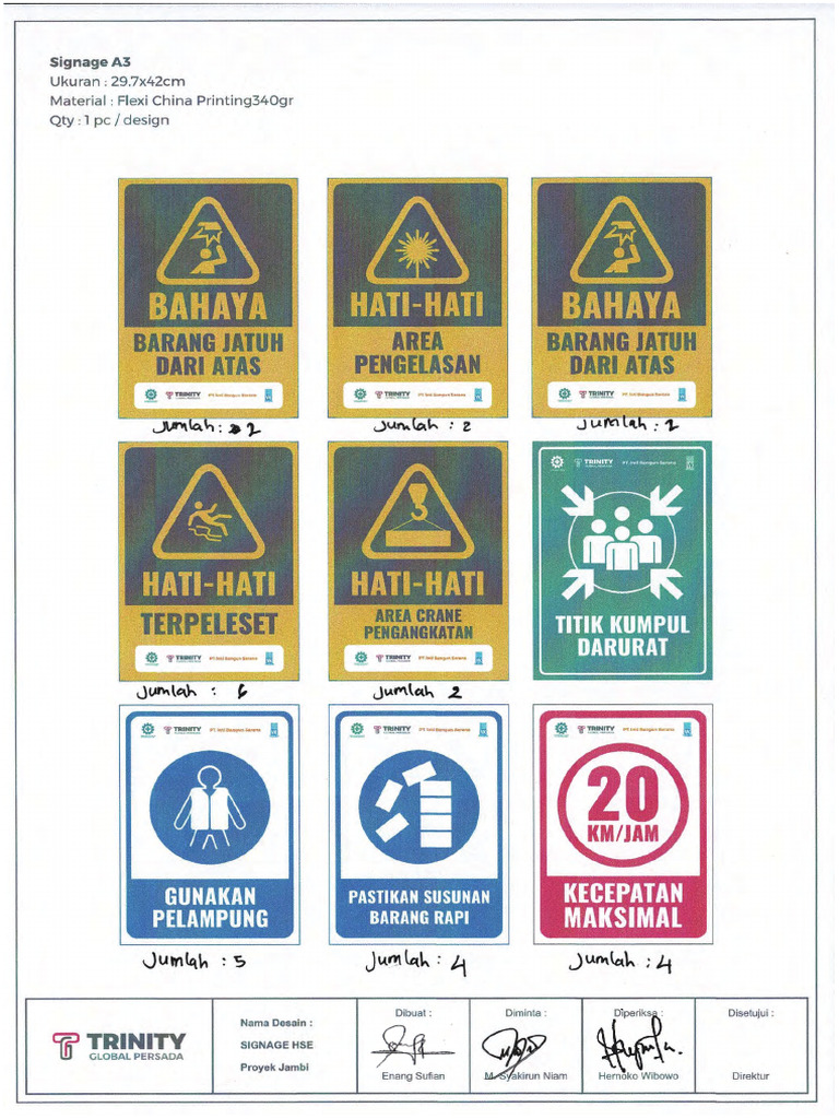 Approval Signage | PDF