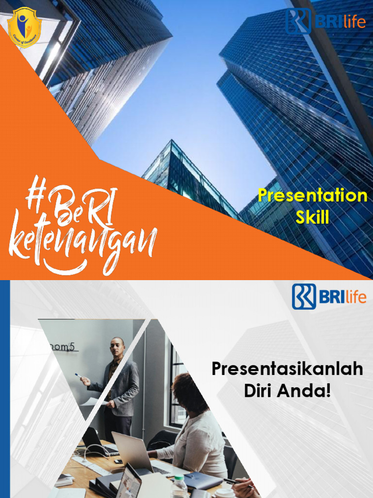 BRILIFE - Basic Presentation Skill | PDF | Karier & Perkembangan