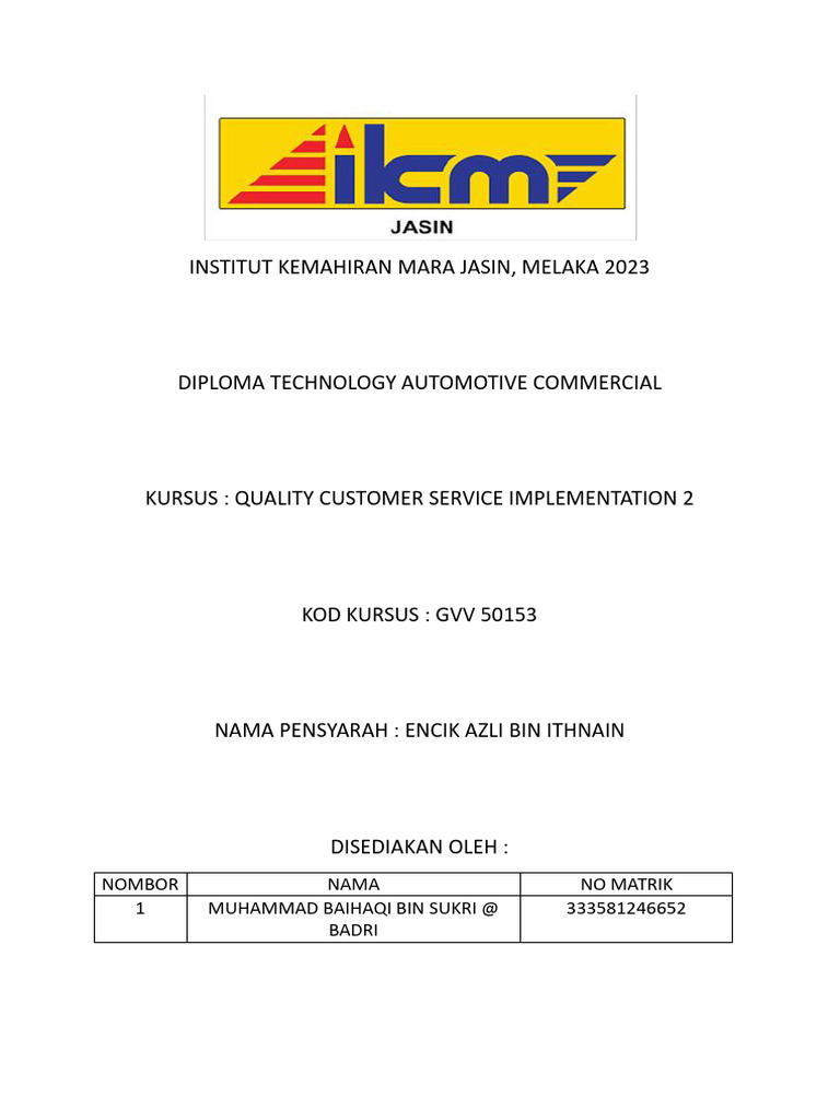 Azli A2 | PDF