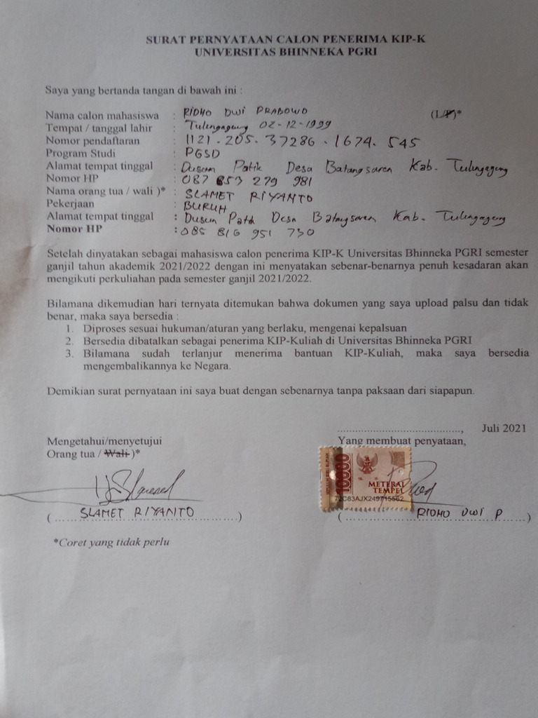 RIDHO DWI PRABOWO Dokumen-WPS Office | PDF