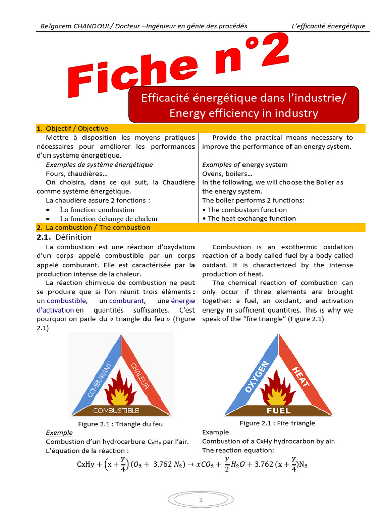 Efficacité Énergétique C2 | PDF